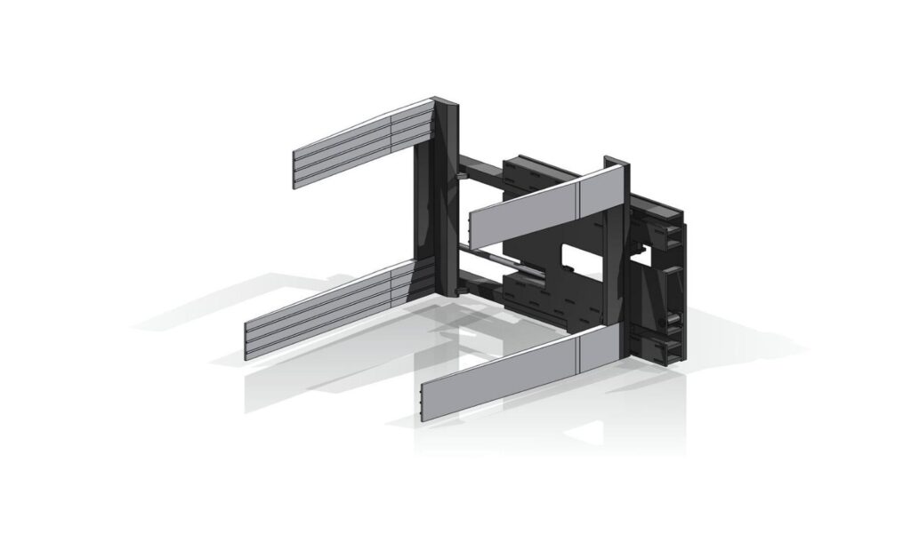 Rotating Bale Clamps | John Harder & Co Forklift Attachments